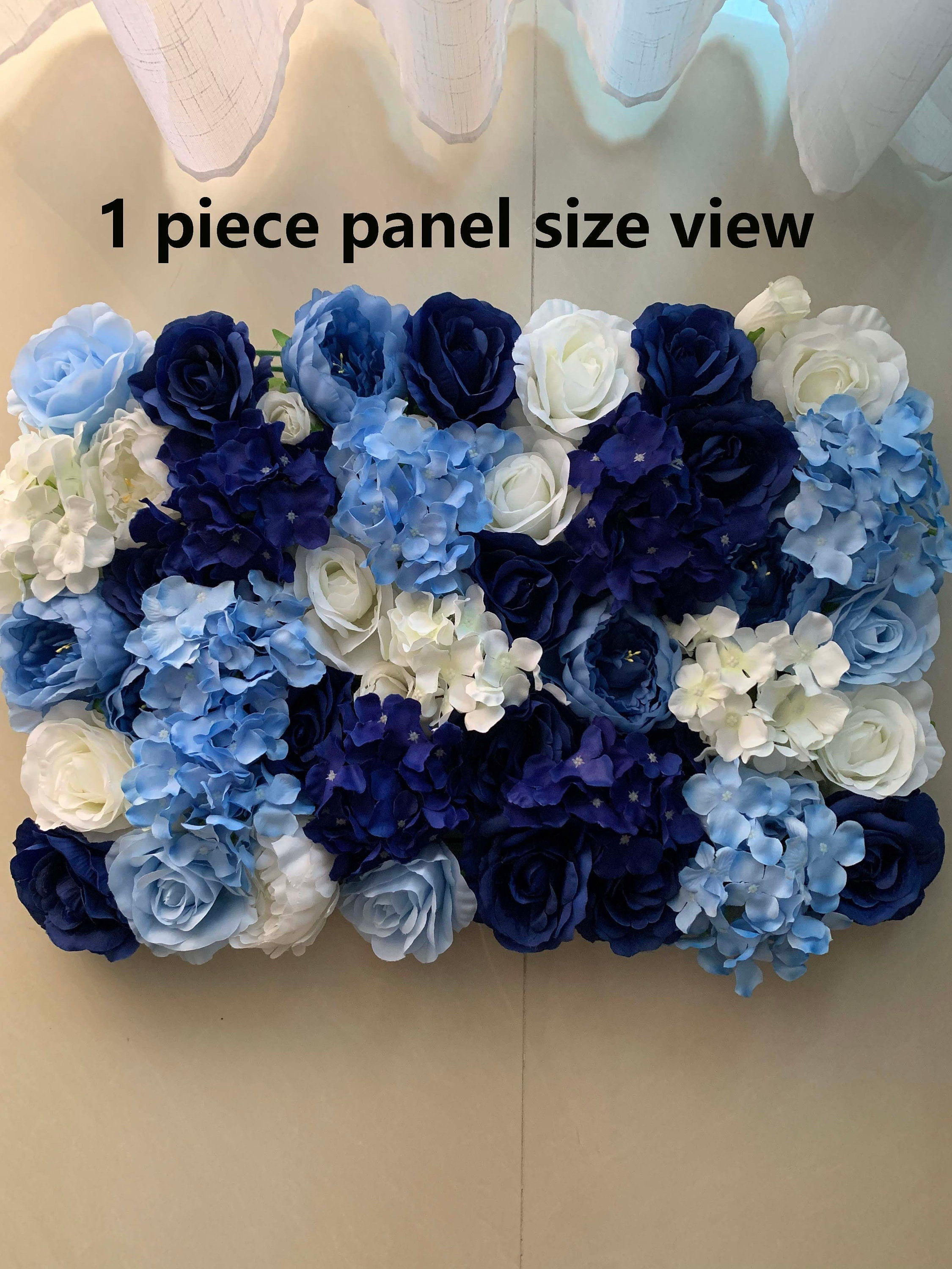 Royal Blue Flower Wall Panel - Wedding Photography Backdrop - Etsy