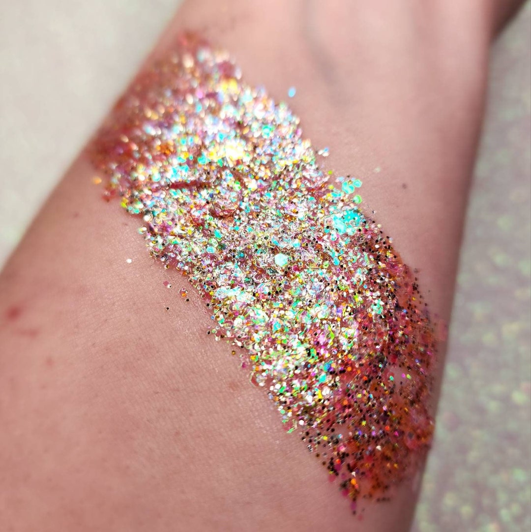 Body Glitter, Face Glitter Gel Makeup, Hair, Eye, Rave, Festival ...