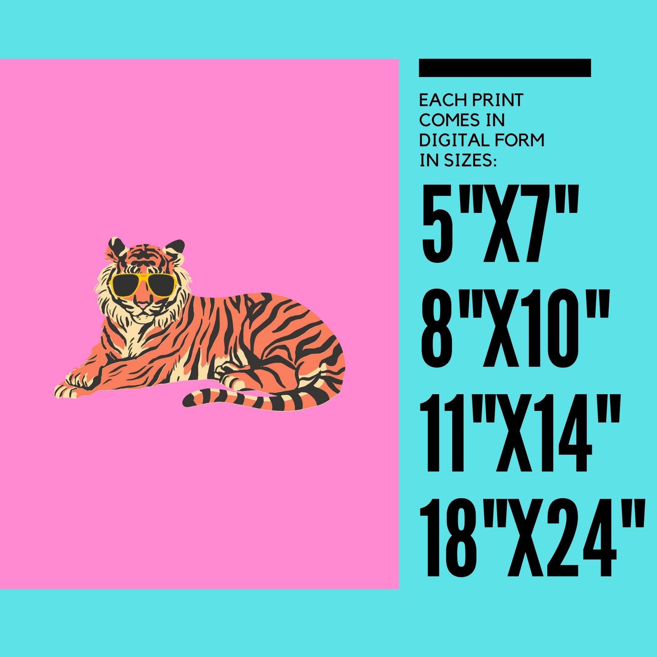 Wall Art Digital Prints Digital Download Trendy Retro - Etsy