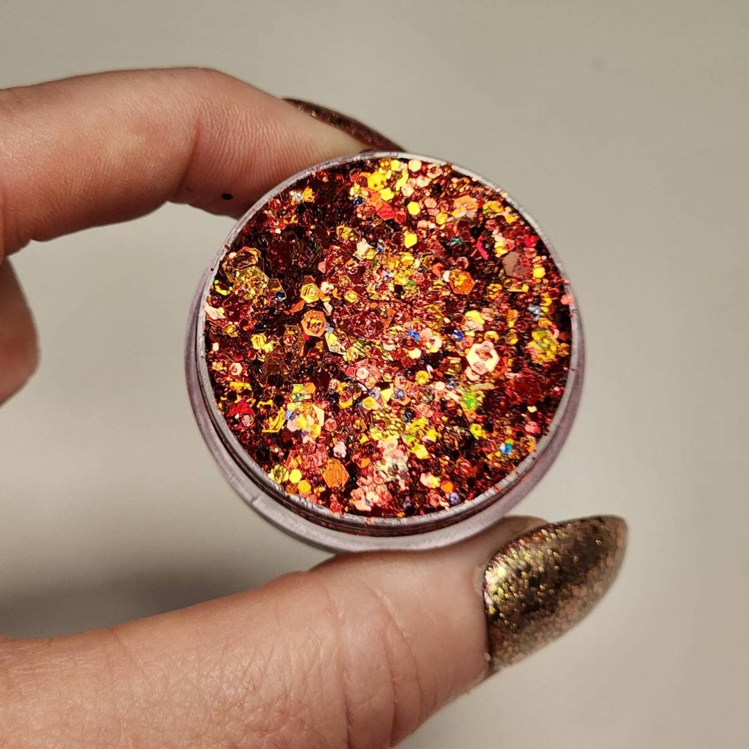 Body Glitter, Halloween, Face Glitter Gel Makeup, Hair, Rave, Festival ...