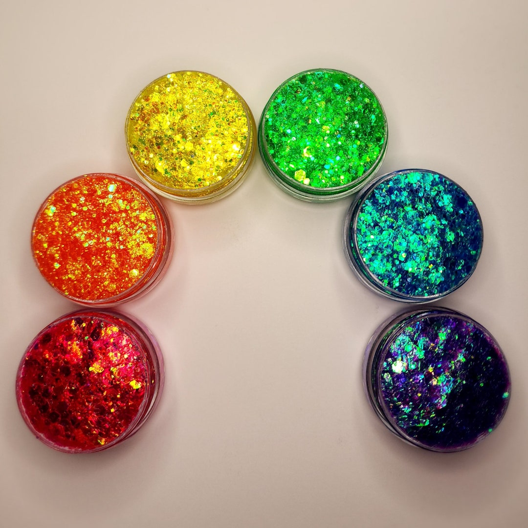 Face Glitter, Body Glitter Gel, Makeup Glitter, Eye, Hair, Pride ...