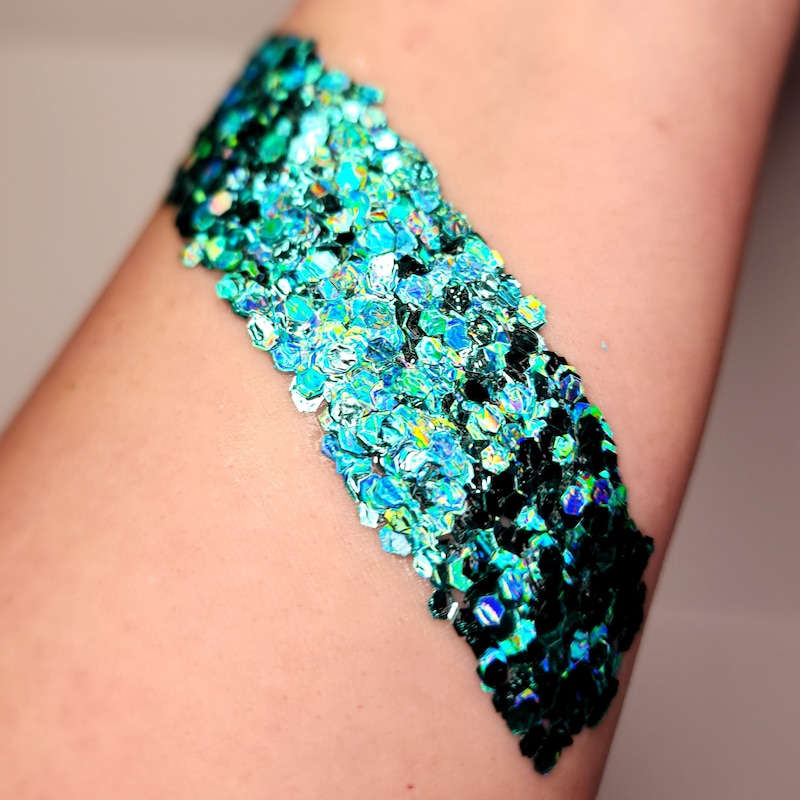 Teal Hair Festival - Etsy