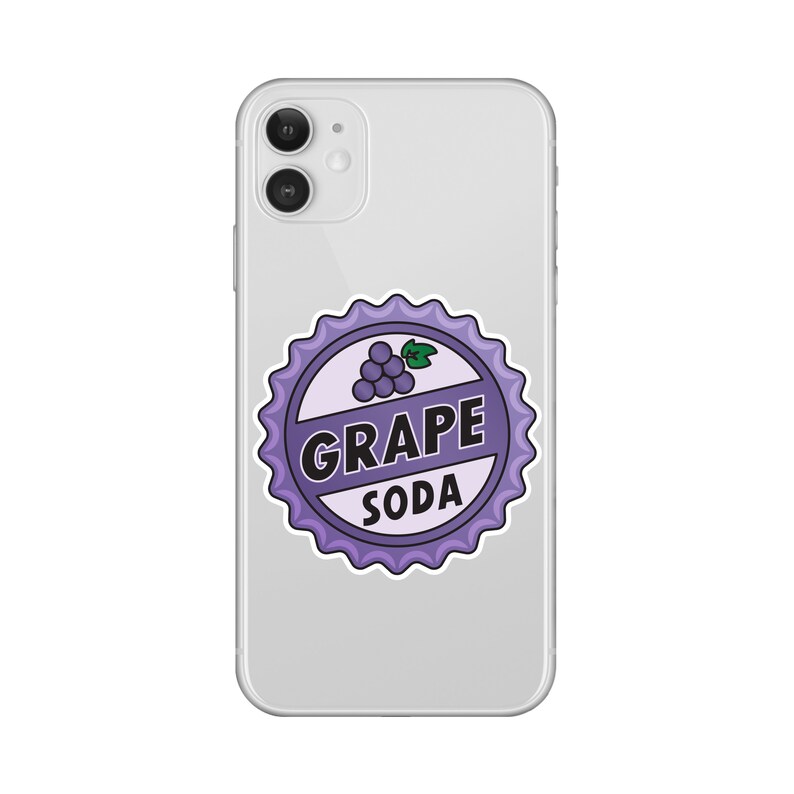 Grape Soda Vinyl Sticker: UP Movie Inspired, Waterproof Decal - Etsy