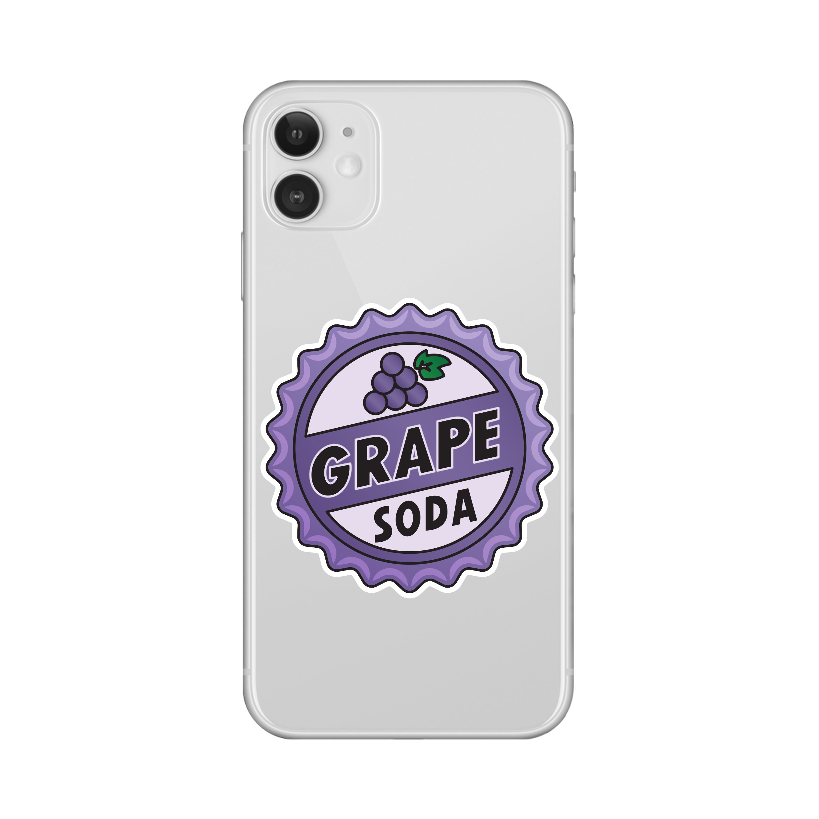 Grape Soda Pin Sticker / Grape Soda Decal / Vinyl Sticker / up - Etsy ...