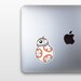 BB-8 Sticker / BB-8 Decal / BB8 Sticker / Sticker / Star Wars / Disney ...