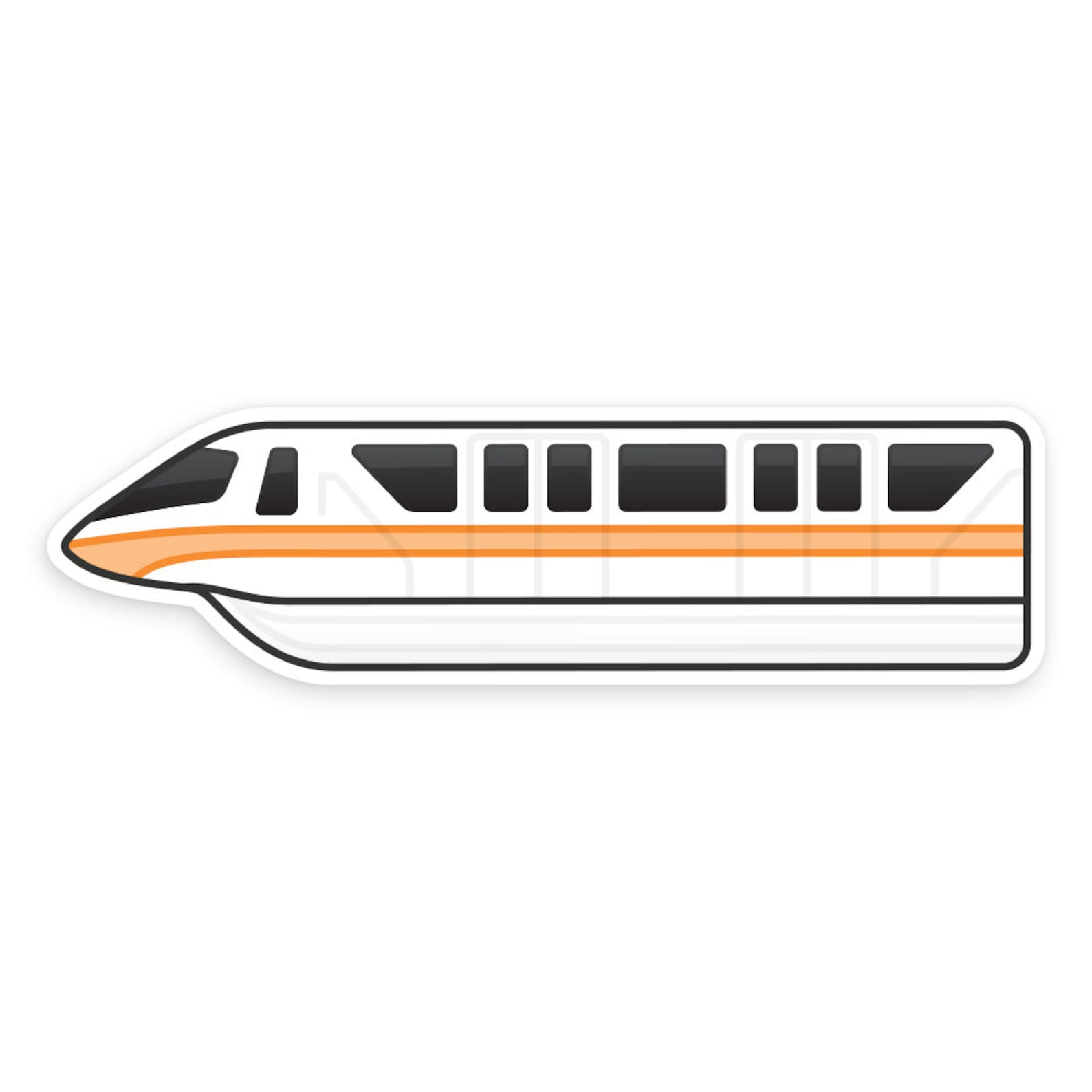 Monorail Sticker / Disney World Sticker / Disneyland Sticker/ | Etsy