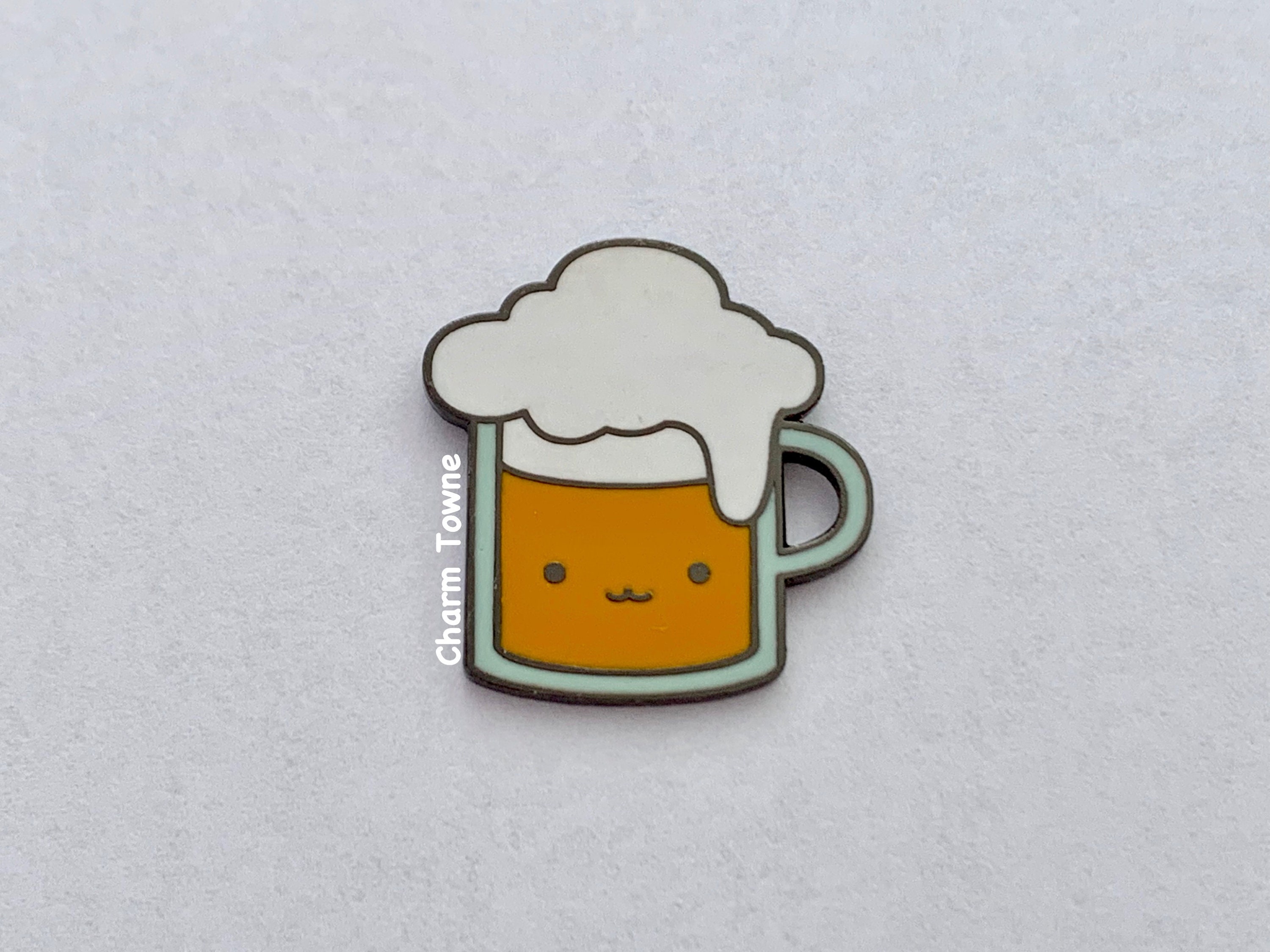 Beer Enamel Pin - Etsy