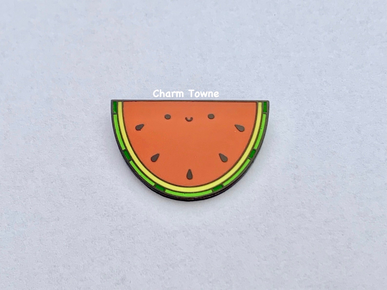 Watermelon Enamel Pin - Etsy