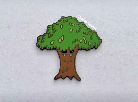 Tree Enamel Pin | Etsy