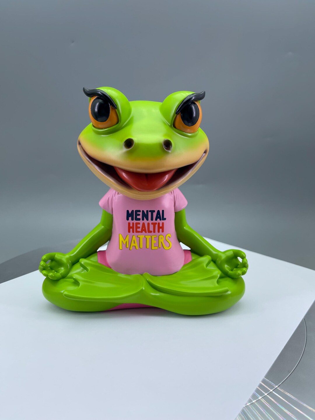 Mental Health Frog (female). - Etsy