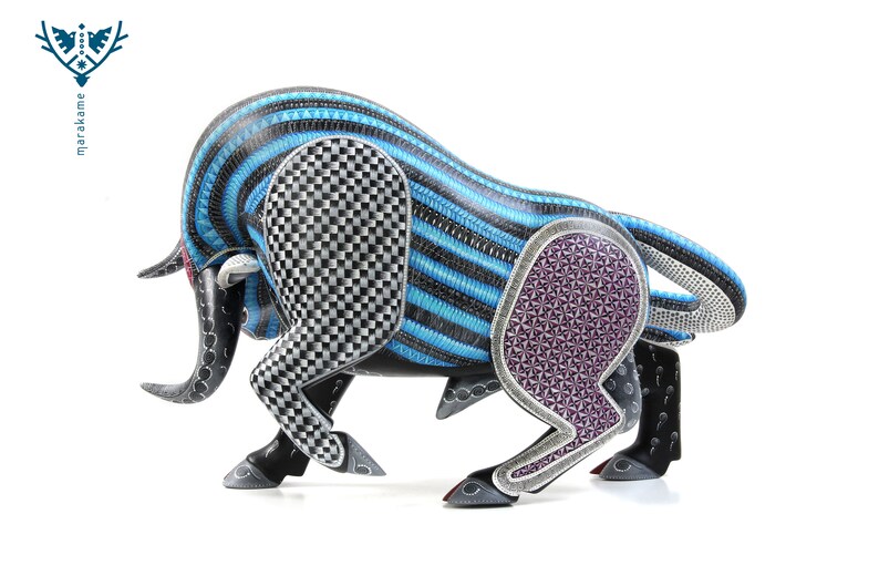Alebrije Bull - Goon Ngola 20 In. - Mexican Folk Art - Etsy