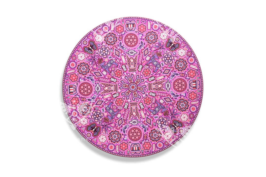 Nierika Glass Beads Huichol Art Painting - Tuutu Muwieri Wirikuta ...