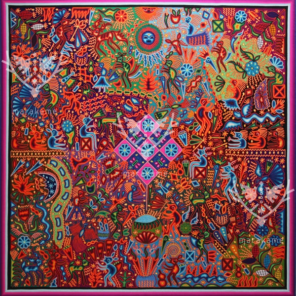 Huichol Nierika - Etsy