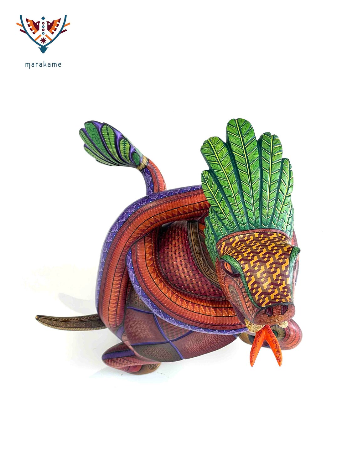 Alebrije Tona Serpiente Venado Tortuga - Etsy España