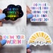 PICK YOUR OWN Stickers Positive Affirmation Sticker Pack Custom Sticker ...