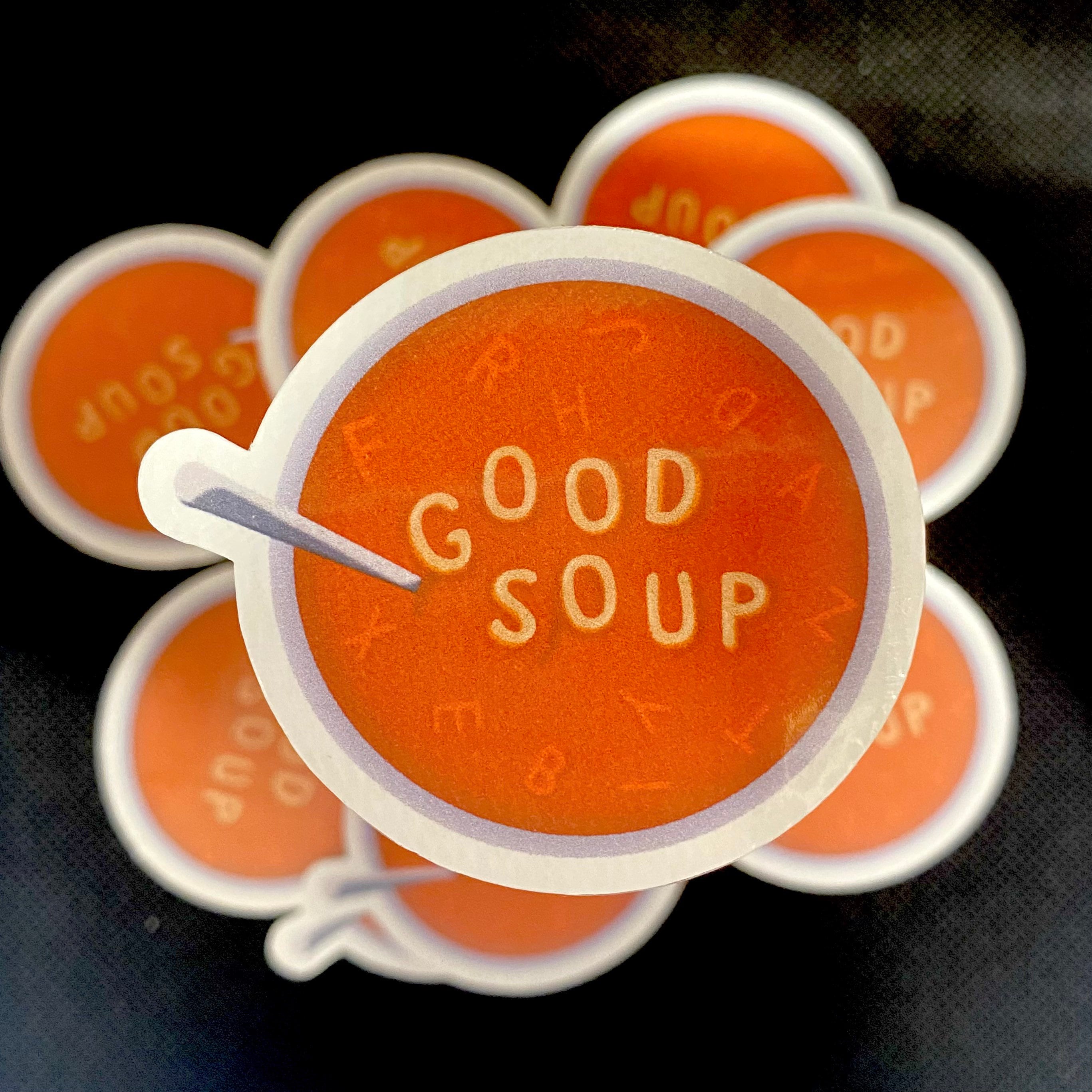 Good Soup Meme Sticker Tiktok Alphabet Soup Laptop Water - Etsy UK