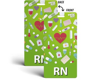 Green LVN Badge Buddy Free Shipping Green Badge Buddy for - Etsy