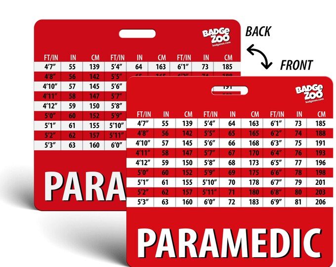 Temperature Conversion Badge Card Vertical Accessory for Nurse ...