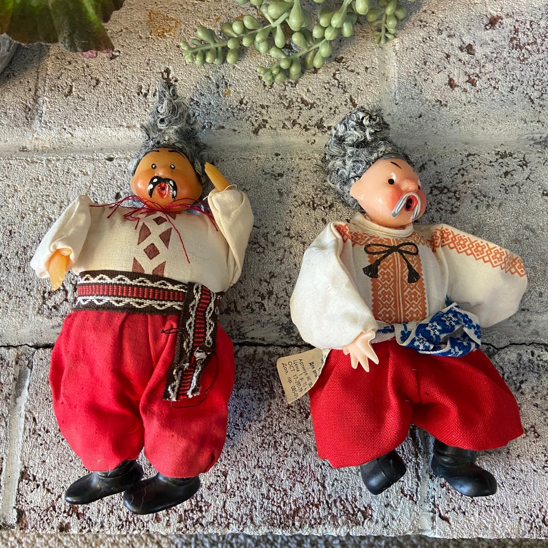 Vintage Russian Cossack Chub Doll Ukrainian Nikolai Gogol Character ...