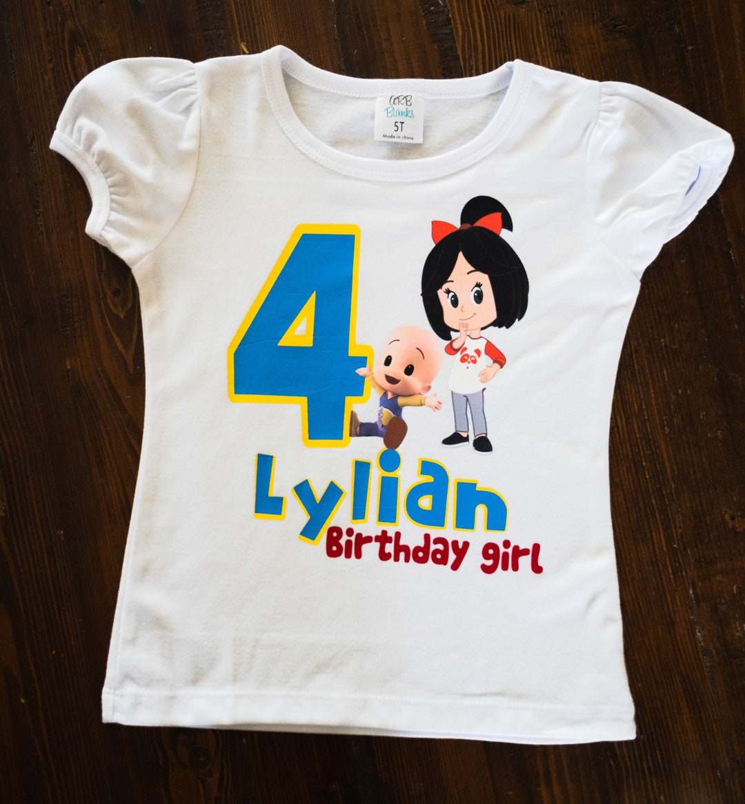 Cleo and Cuquin Birthday T-shirt - Etsy