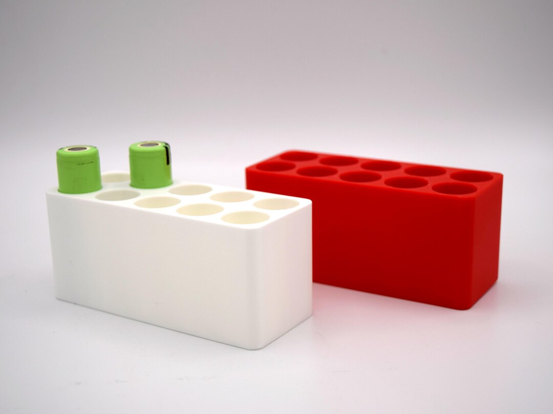 Desktop 18650 Battery Holder Organizer - Etsy