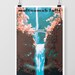 Multnomah Falls Oregon Poster Digital Download Printable Wall - Etsy