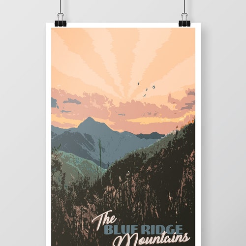 Blue Ridge Parkway Poster - Etsy