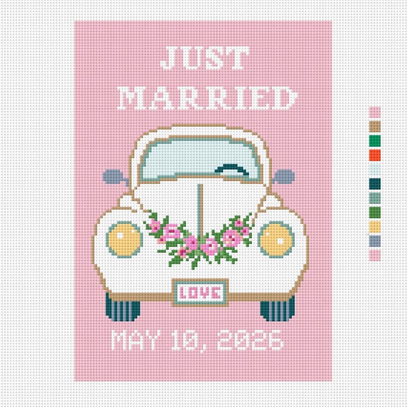 Bride Groom Needlepoint - Etsy