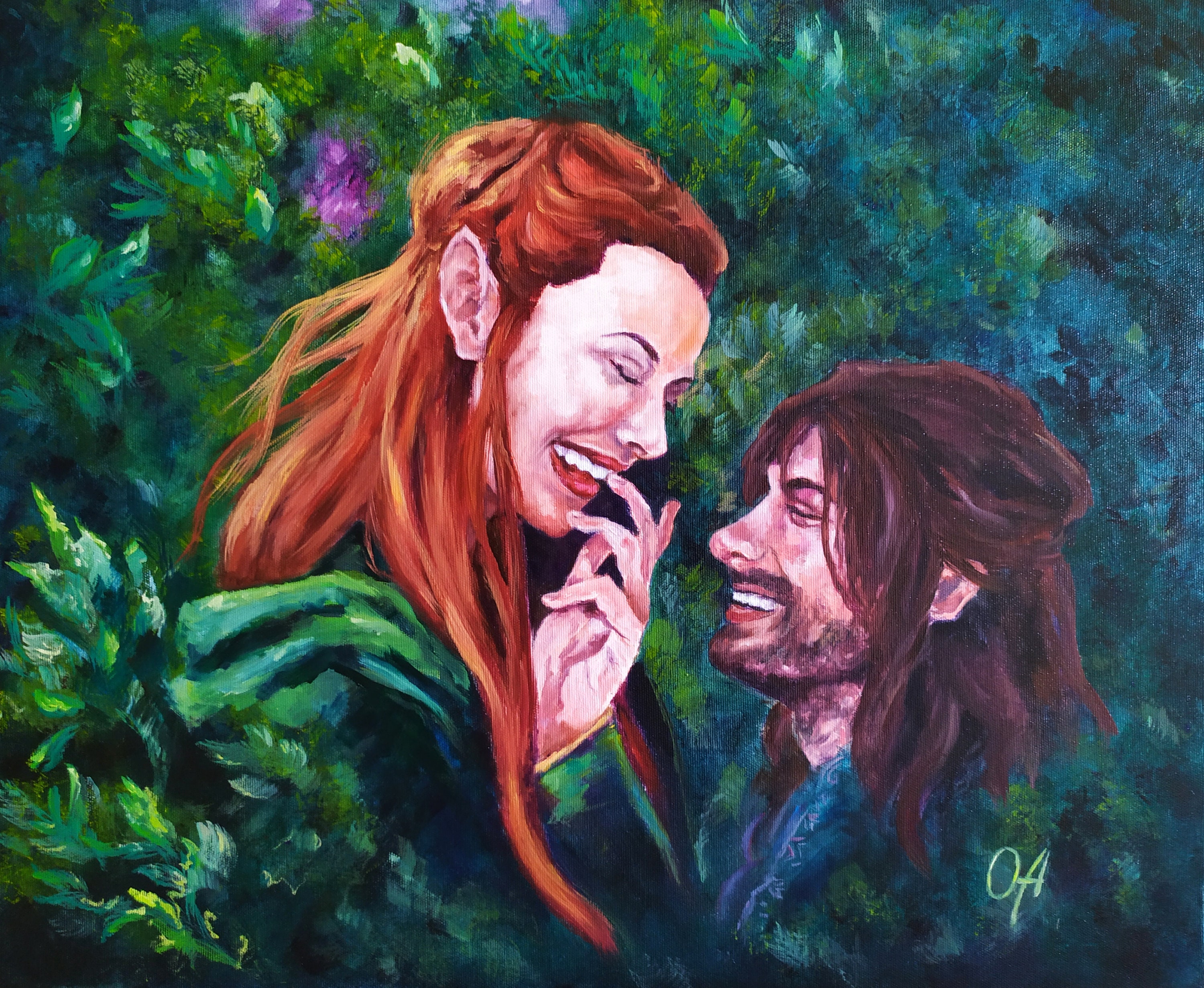 Kili And Tauriel Art