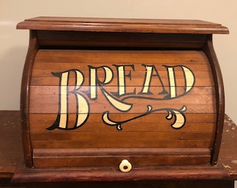 Vintage bread box | Etsy
