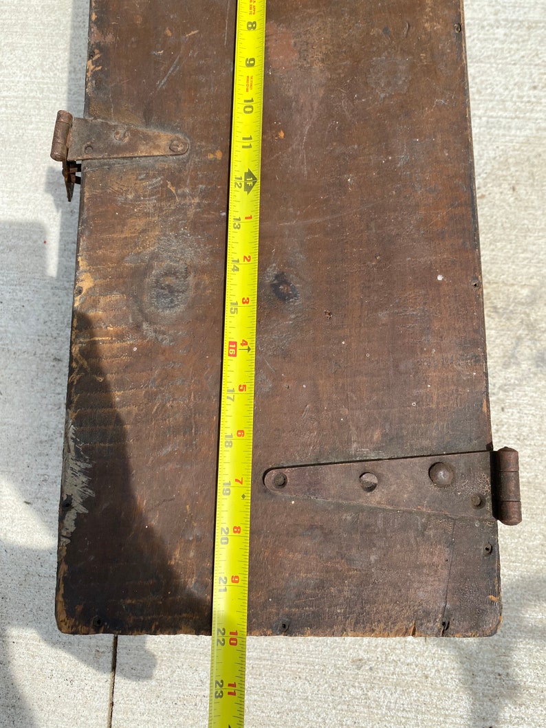 Vintage Dovetailed Wooden Dupont Crate Box Chest - Etsy