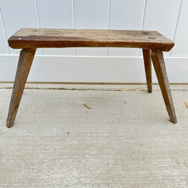 Primitive Stool - Etsy