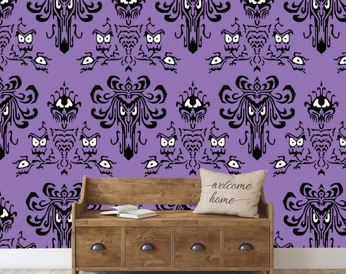 Haunted Mansion Seamless/repeating Digital Pattern - Etsy