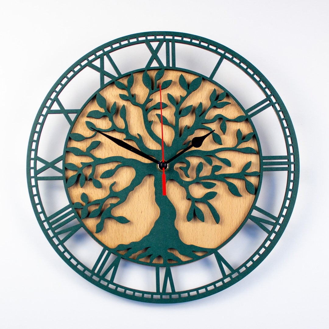 Wall Clock Tree of Life Loop - Etsy
