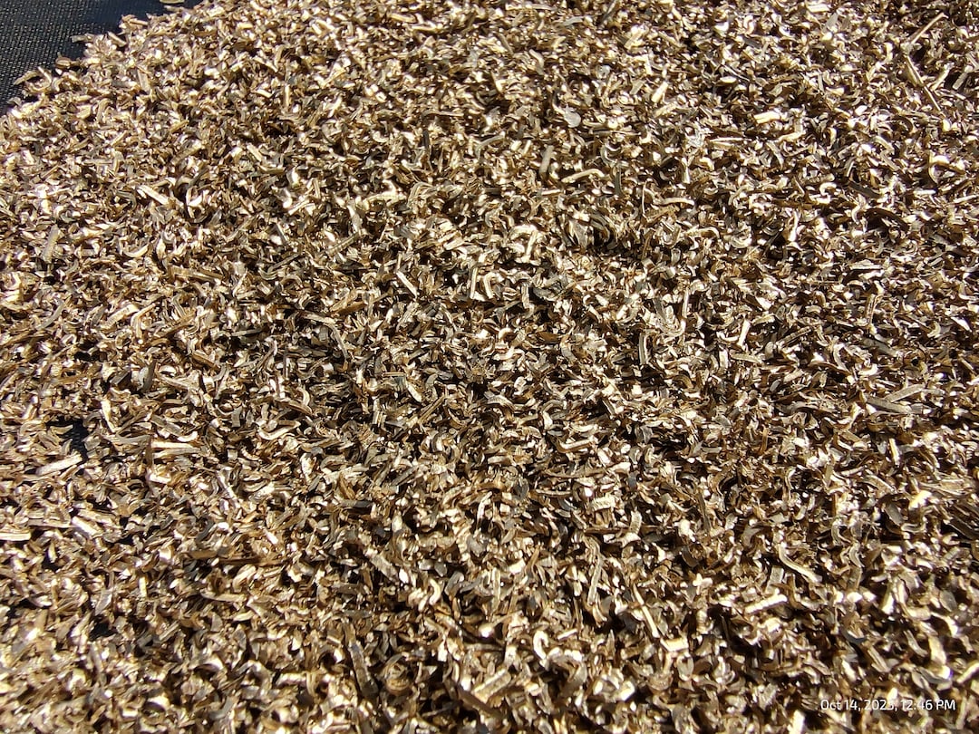 1 Pound Yellow Brass Borings - Etsy