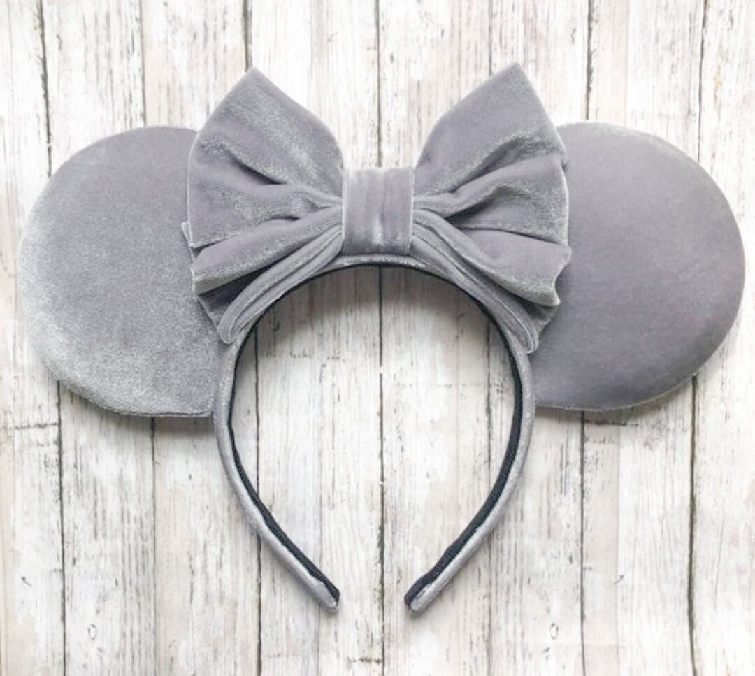 Grey Velvet Ears - Etsy