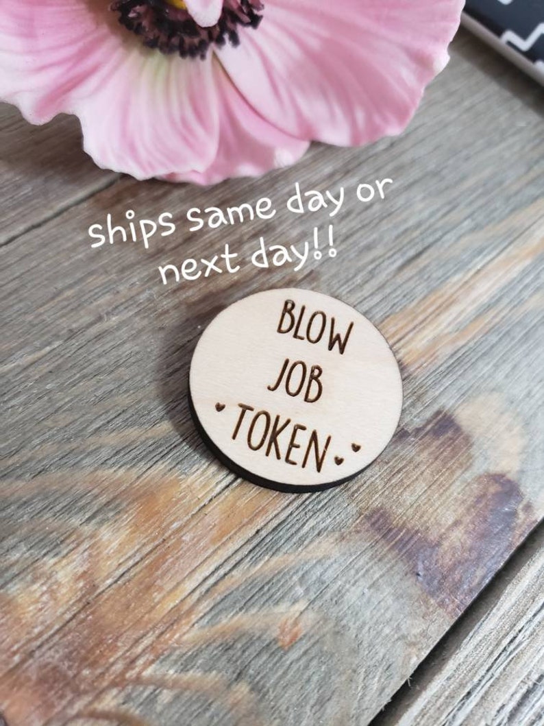 Mature Sex Token Blow Job Token Token Bedroom Game Sex Etsy Canada