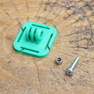 2-way MOLLE Mount for Gopro Camera 3 Prong Mount Action Cams to Vests ...