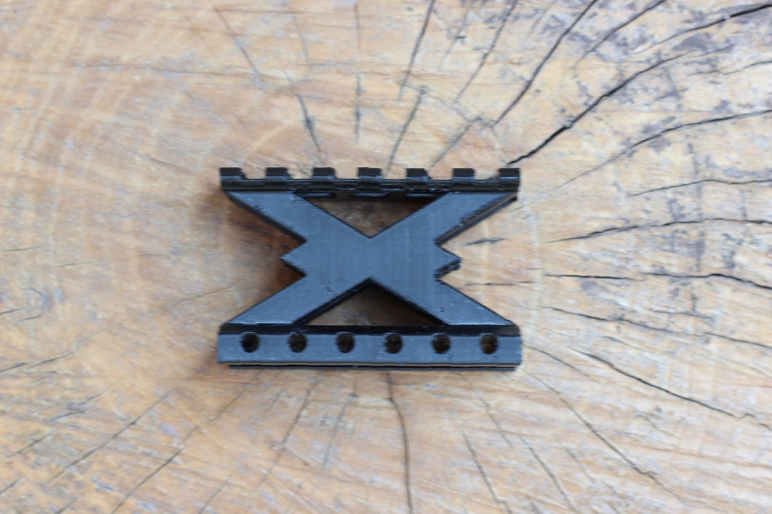 Type X2 Picatinny Riser 1.5 Rise 6-slots Adjust Accessory Height on ...