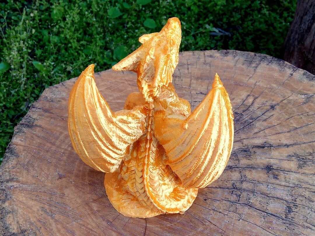 Magnificent Dragon Statue Sculpture Home Decoration Role Playing Game ...