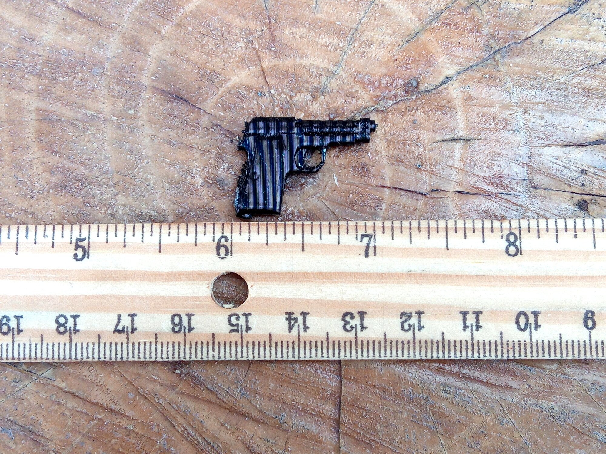 Beretta Pistol 1/6 Scale Miniature Gun Replica for Scarface - Etsy ...
