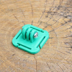 2-way MOLLE Mount for Gopro Camera 3 Prong Mount Action Cams to Vests ...