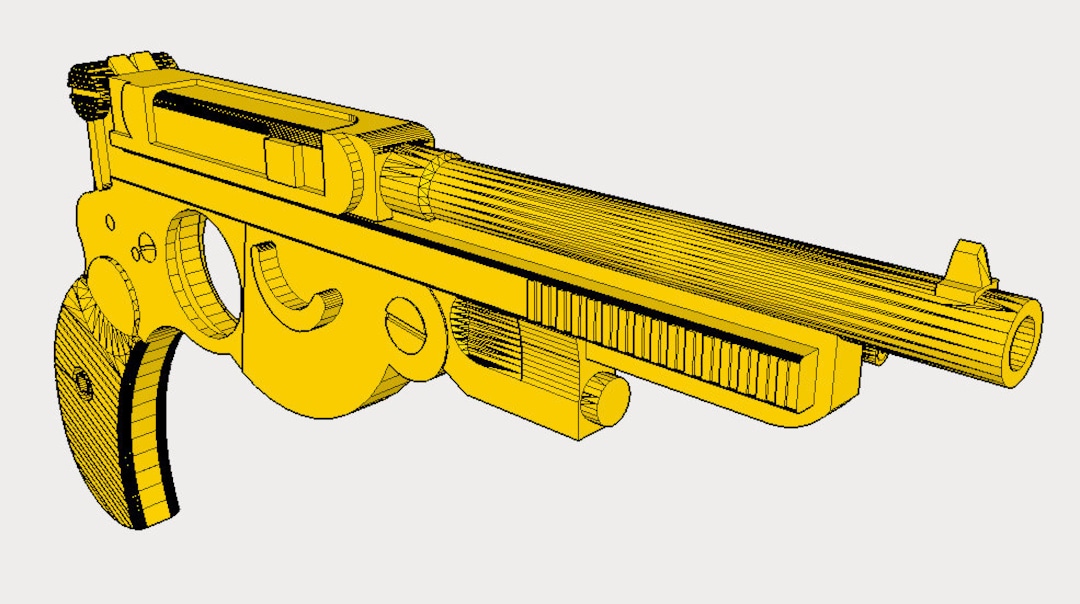 Bergmann 1894 No. 1 Pistol Replica Historical Firearm Reproduction ...