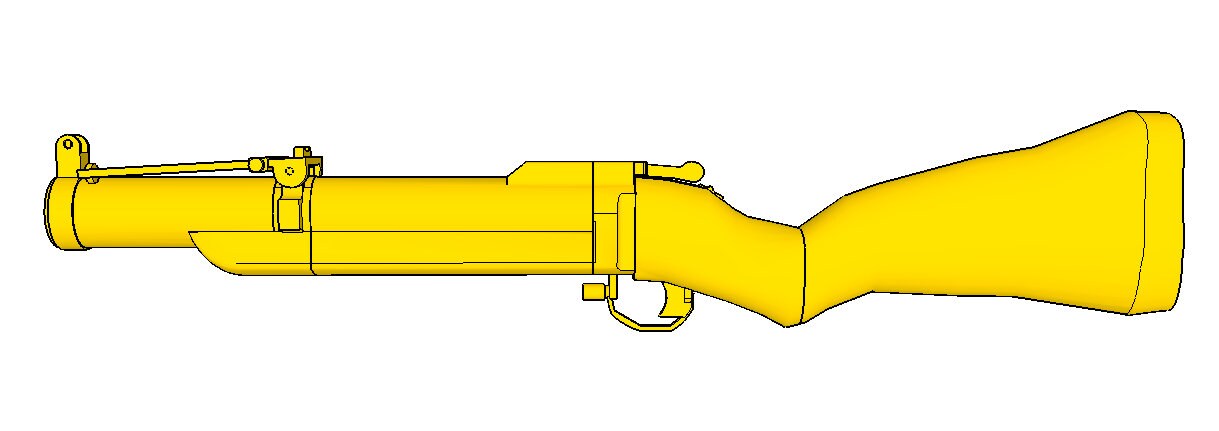 M79 Grenade Launcher With Pistol Grip
