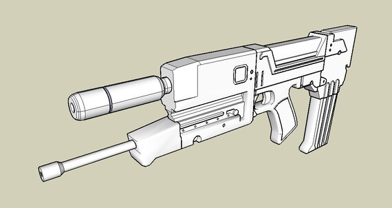 Westinghouse M95A1 Phased Plasma Rifle Replica Terminator | Etsy Hong Kong