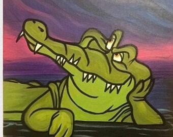 Tick Tock Croc | Etsy