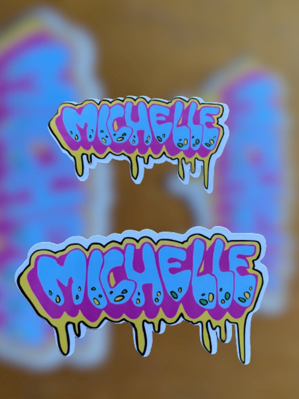 Personalized Graffiti Name Vinyl Stickers - Etsy