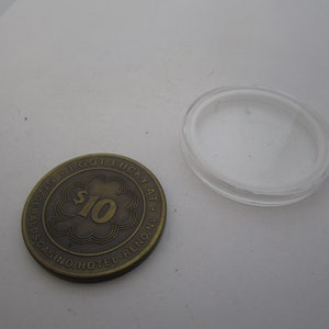 1993 Ten Dollar Gaming Token Fitzgeralds Casino Reno NV - Etsy