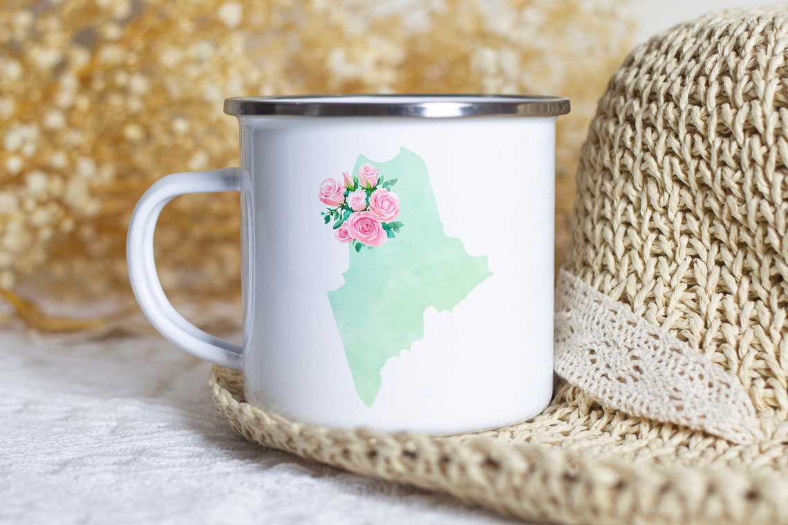 USA Map Watercolor Clipart, 50 States Watercolor Clip Art Bundle ...