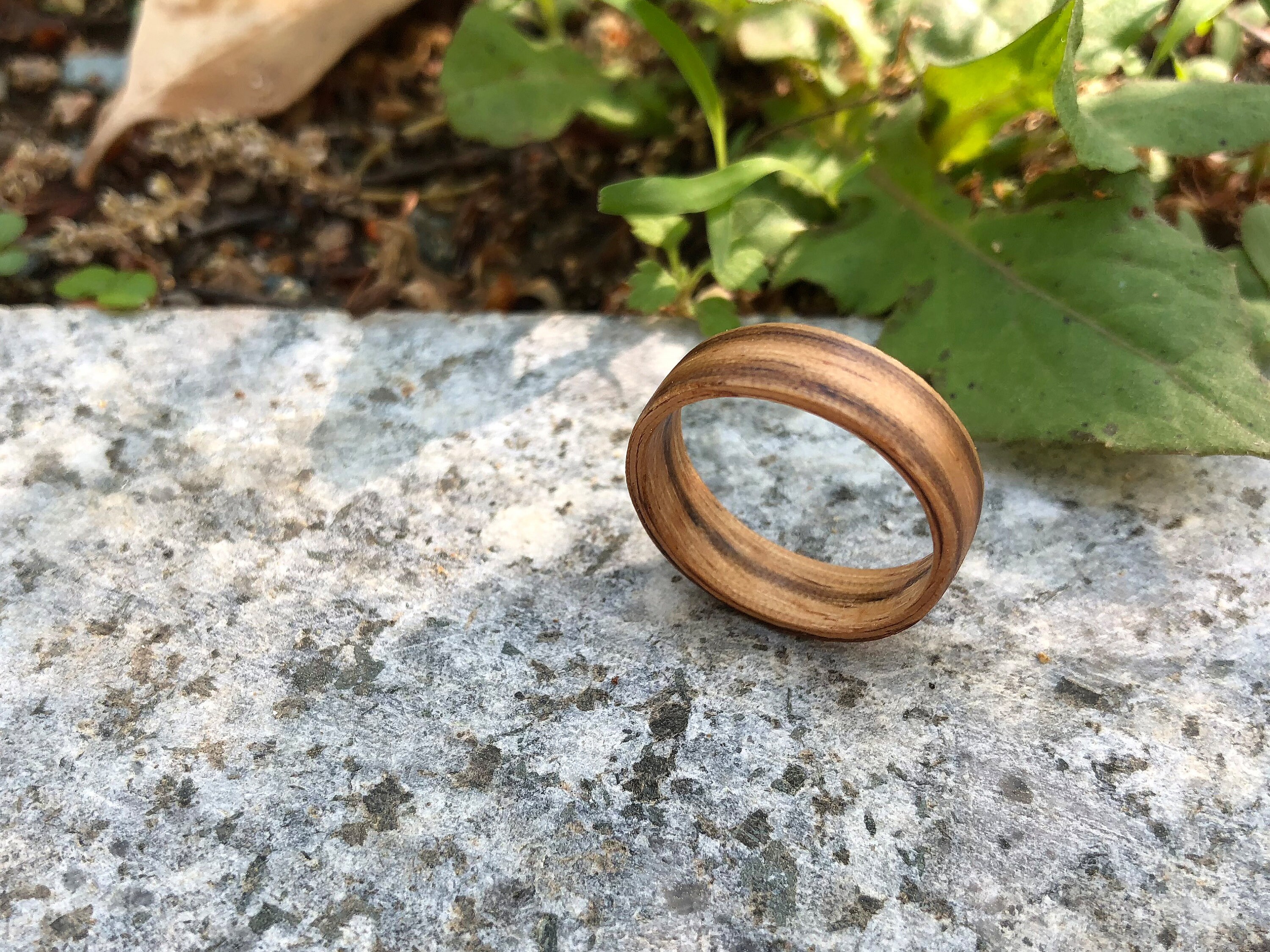 Zebra wood ring-wood ring men-wood ring women-wood wedding | Etsy